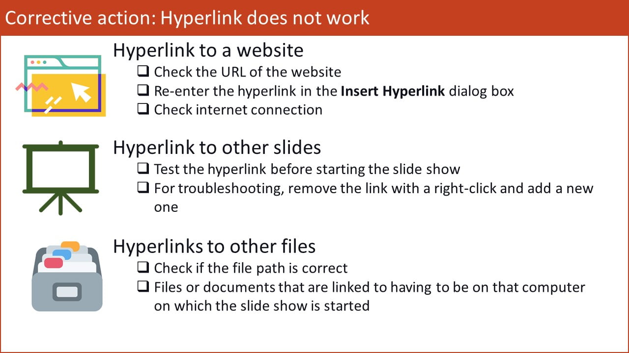 How to insert hyperlinks in PowerPoint and where to use them