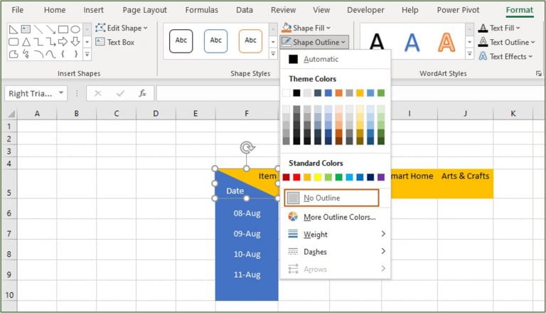 How to split a cell in half in Excel | Easy Learn Methods
